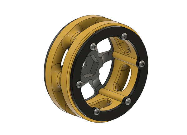 Mini Class 3D Printed "Hex-Lock" 1.9 BeadLocks – DinkyRC.com